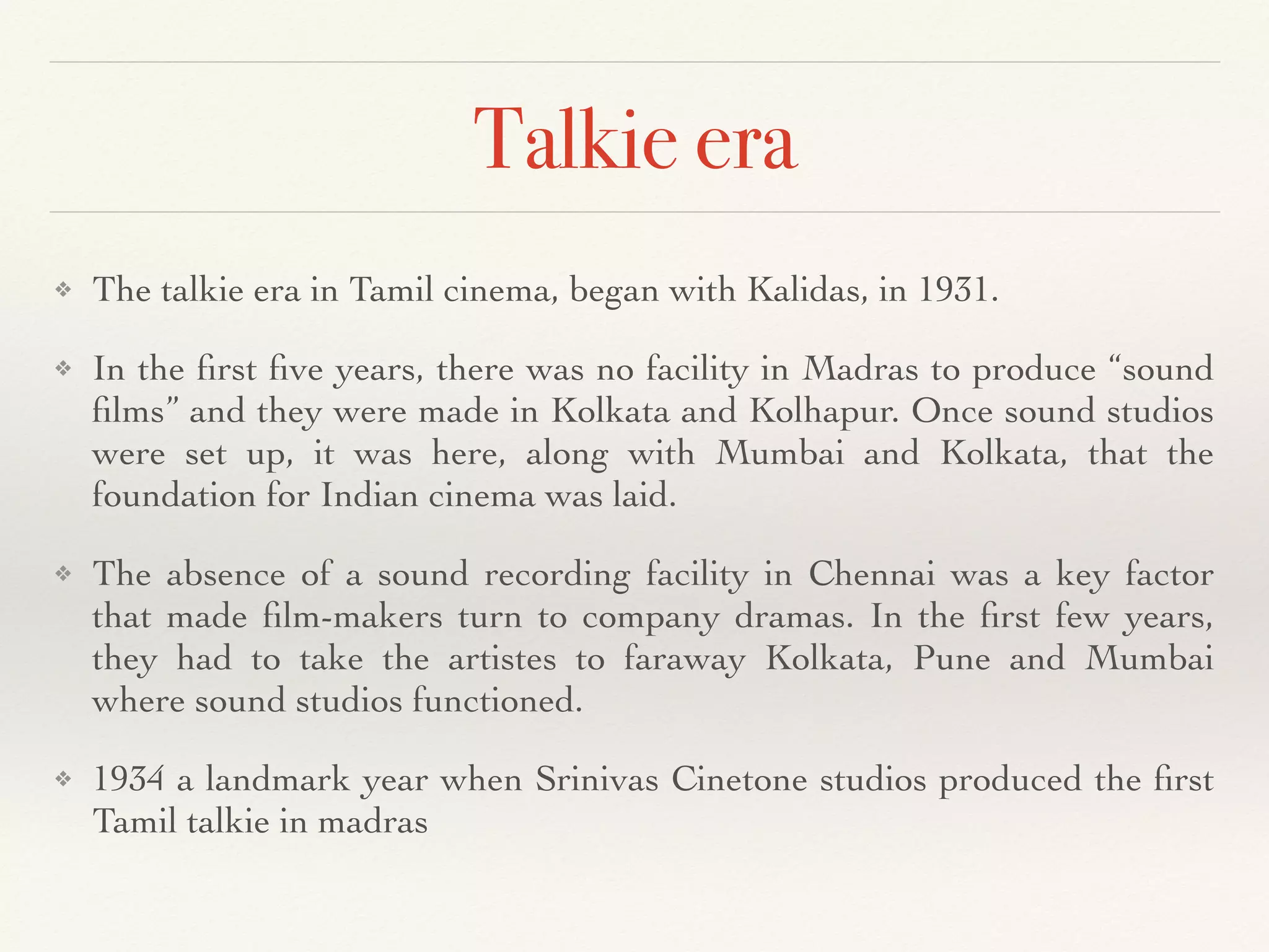 Tamil cinema (part-I) | PDF