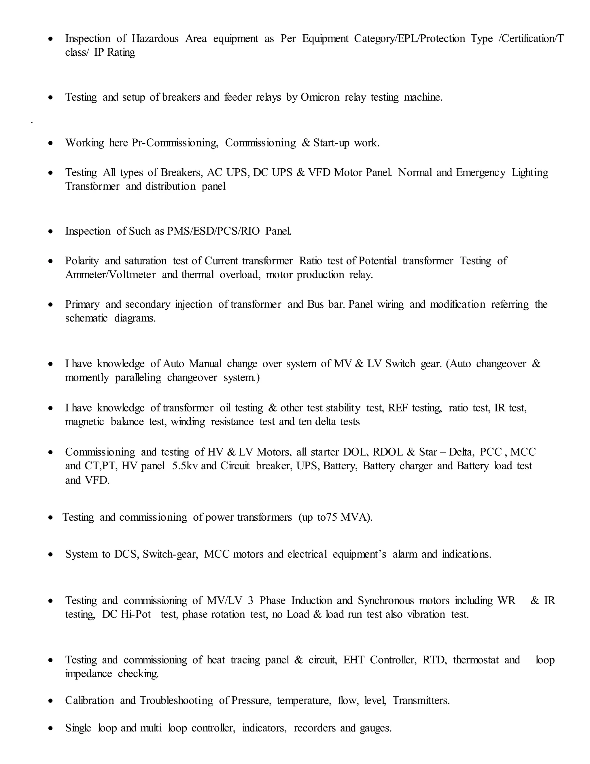 Tamil E&I Compex inspector | PDF