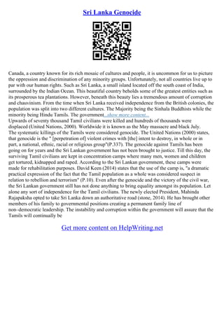 Tamil Essays In Tamil Language | PDF