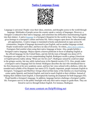 Tamil Essays In Tamil Language | PDF