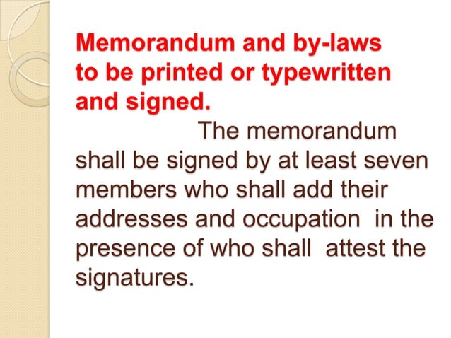 Tamilnadu societies registration act 1975 | PPTX