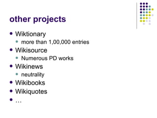Tamil Wikipedia: | PPT