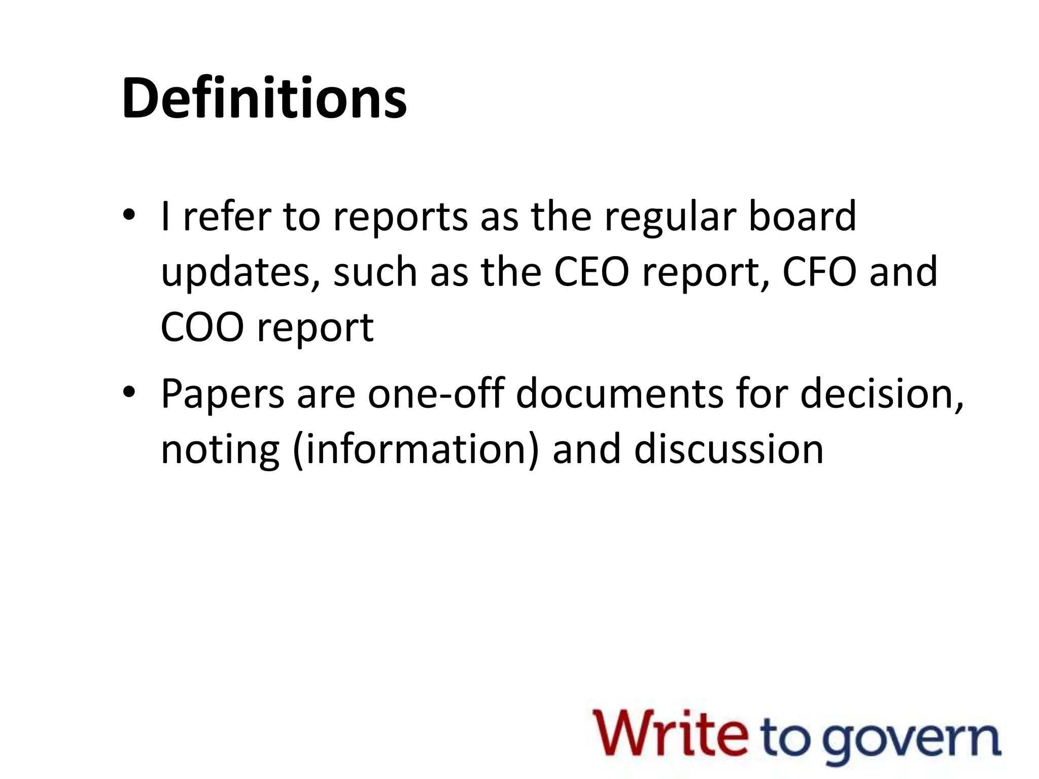 Review your board paper templates | PPT | Free Download