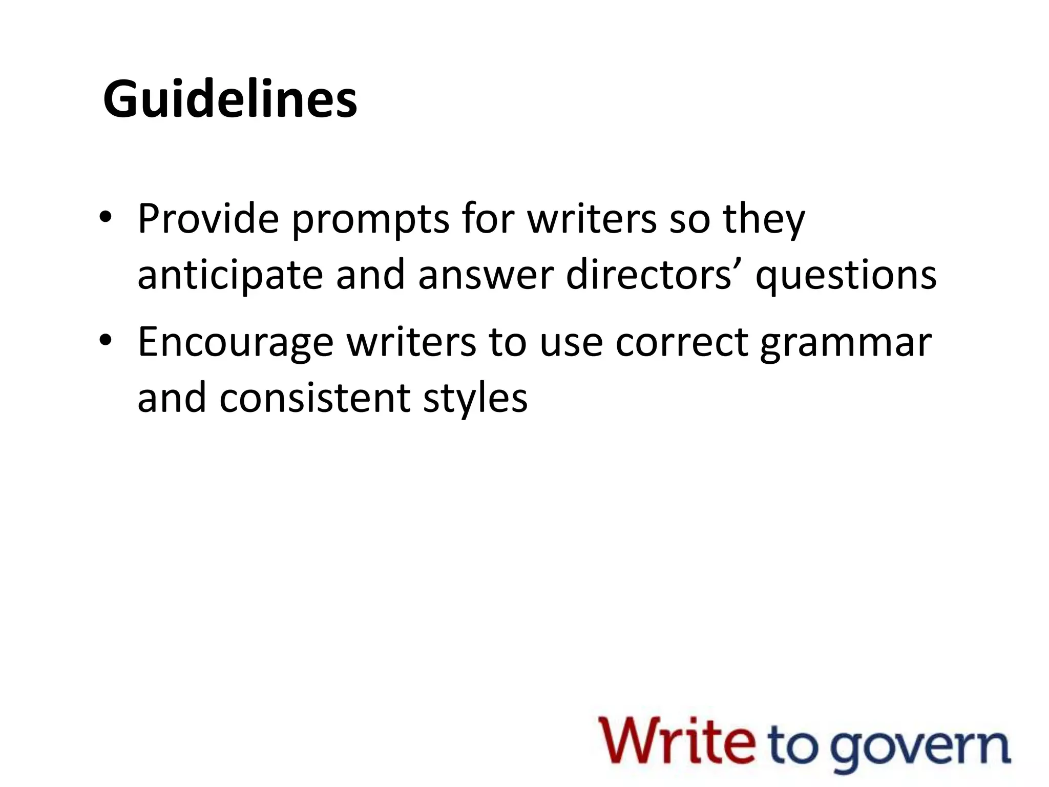 Review your board paper templates | PPTX