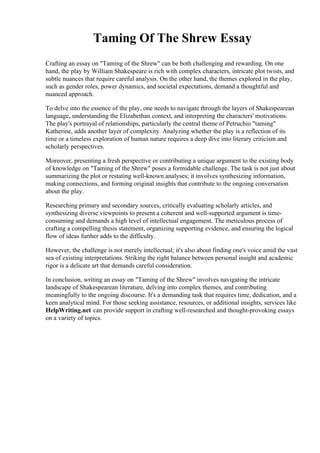Taming Of The Shrew Essay.pdf
