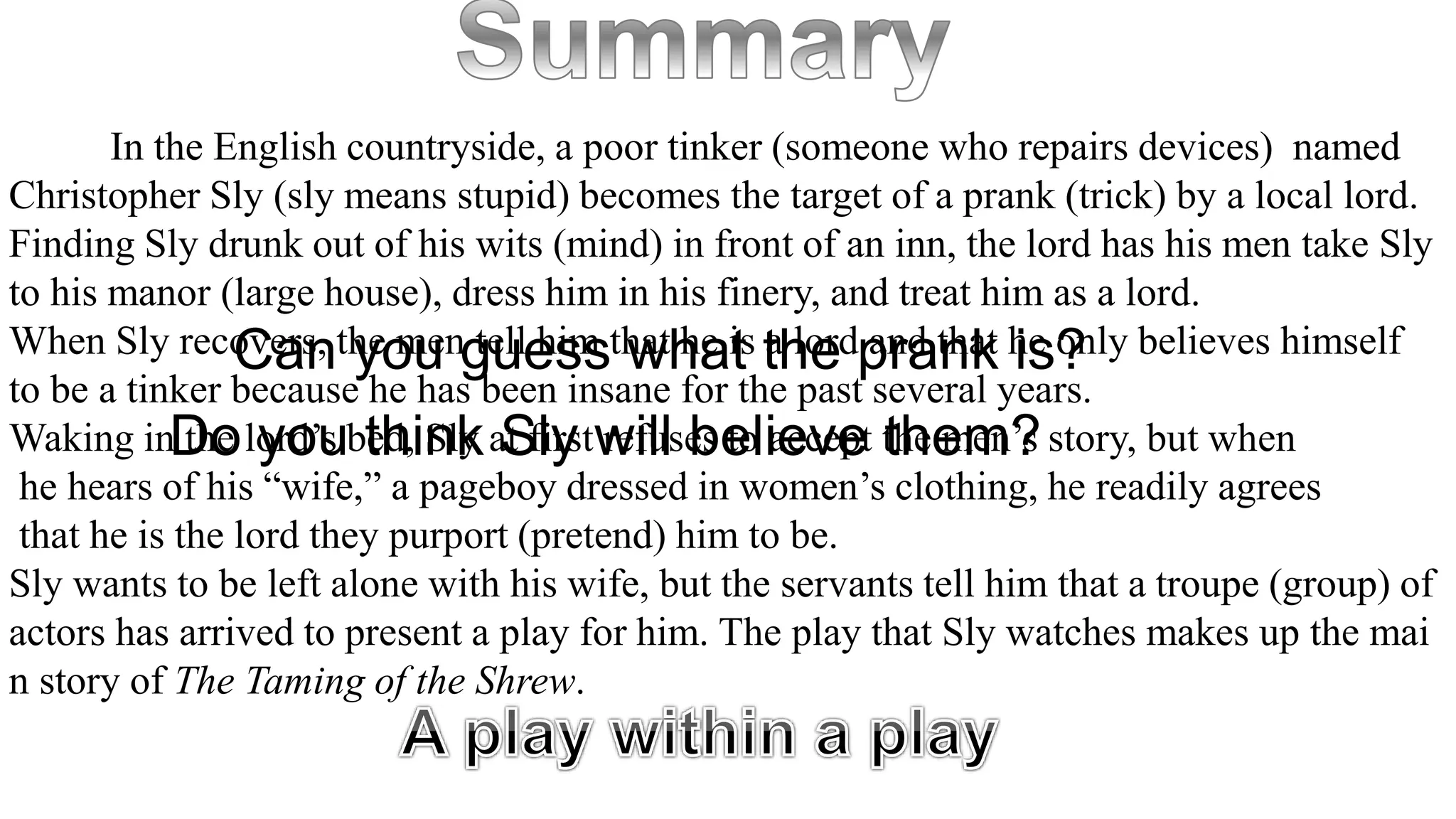 Taming of the Shrew Drama Introduction.pptx