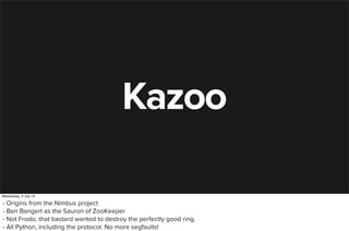 Taming Pythons with ZooKeeper | PDF | Programming Languages | Computing