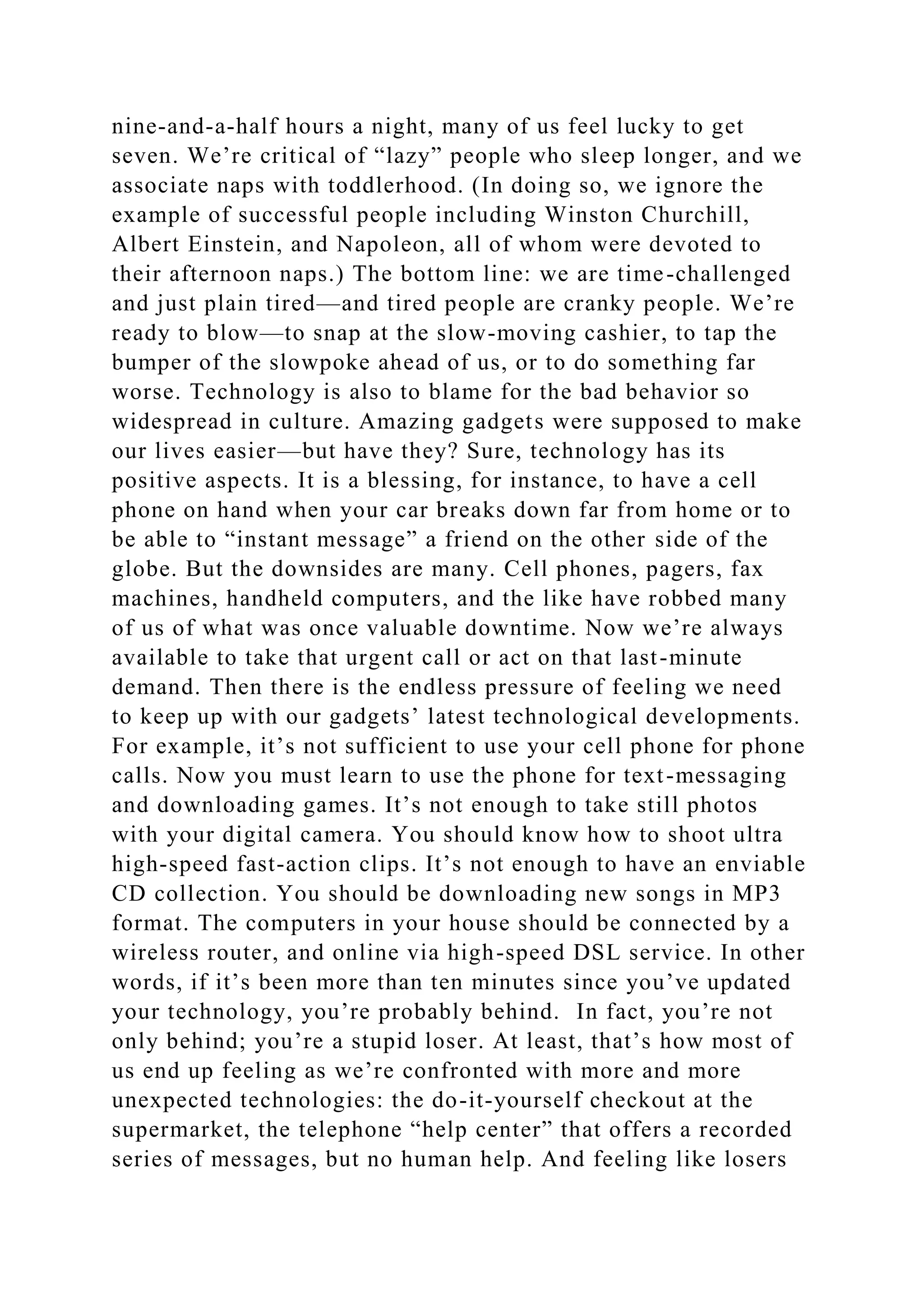 Taming the Anger Monster by Anne Davidson, and discuss what th.docx