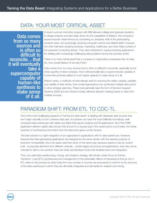 Taming the data beast | PDF