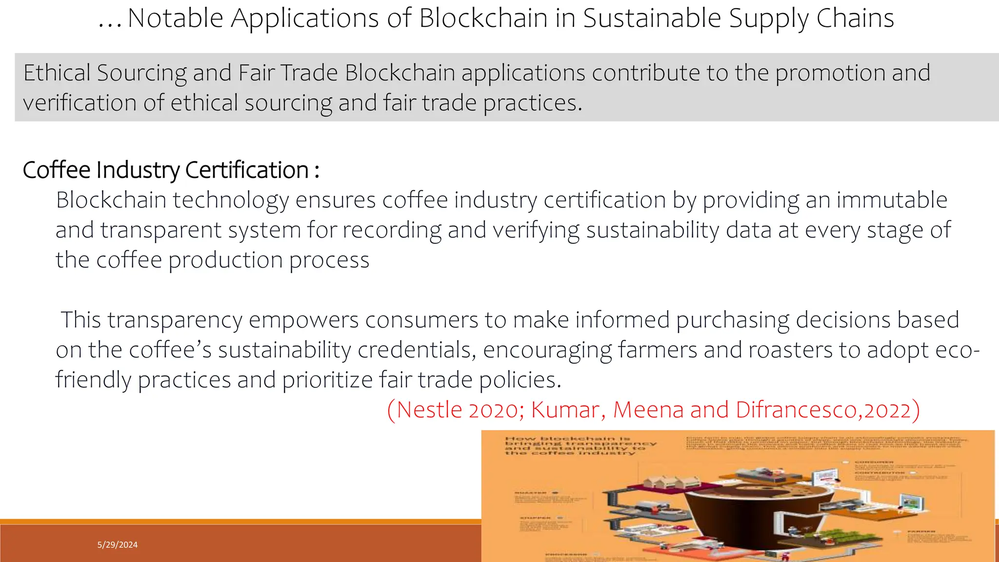 Reimagining supply chain management through blockchain for sustainable ...
