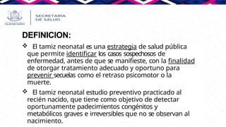 TAMIZ METABOLICO NEONATAL QUERETARO.pptx