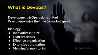 Eficode-Devops in IoT devices with Continuous Deployment | PPT