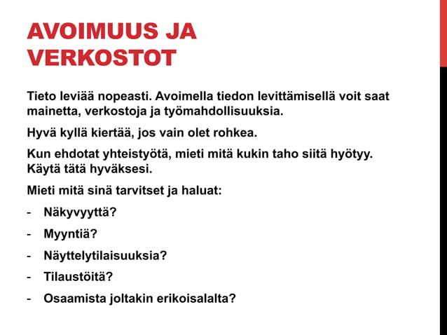 Kuvataiteen uudet toimintamallit | PPT