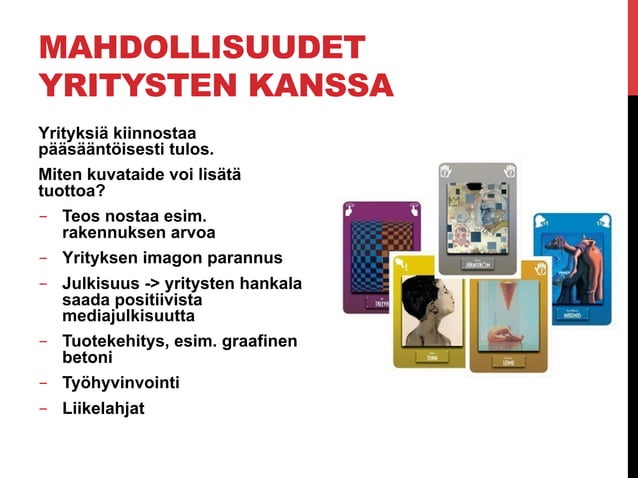 Kuvataiteen uudet toimintamallit | PPT