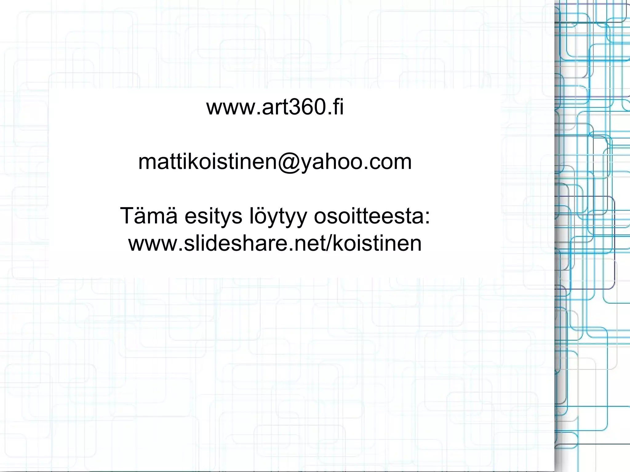 Kuvataiteen uuden liikeideat | PPT