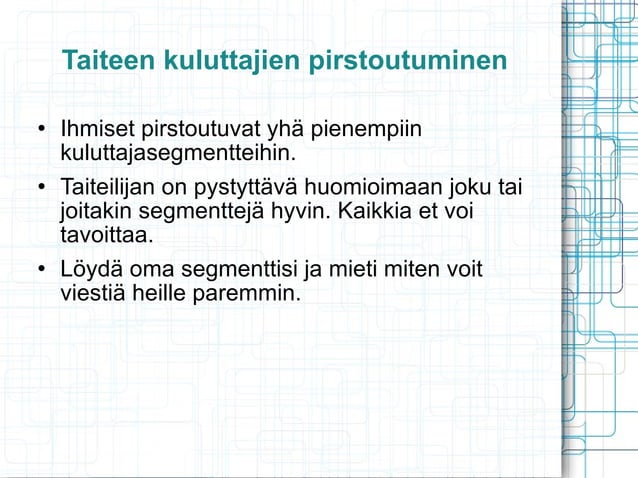 Kuvataiteen uuden liikeideat | PPT