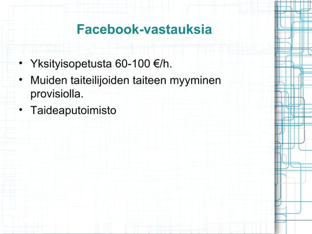 Kuvataiteen uuden liikeideat | PPT