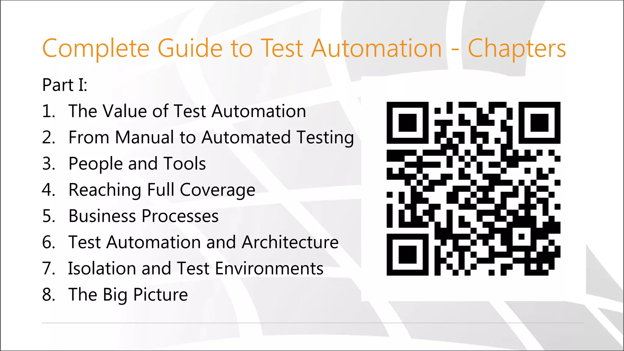 Test Automation Maturity Model Israel Test Automation Meetup 12 11 2018 Pptx