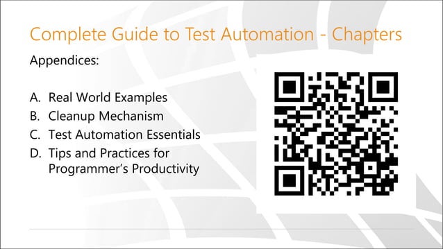 Test Automation Maturity Model (Israel Test Automation meetup 12/11 ...