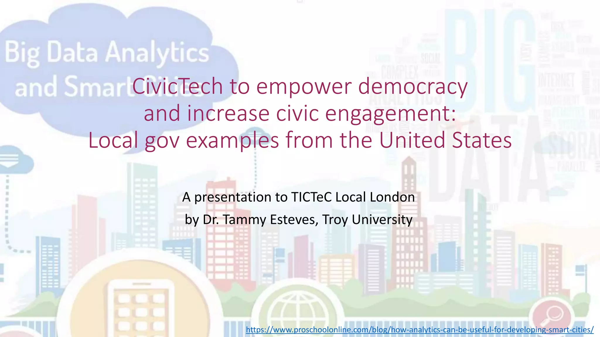 Civic Tech to empower democracy and increase civic engagement: Local ...