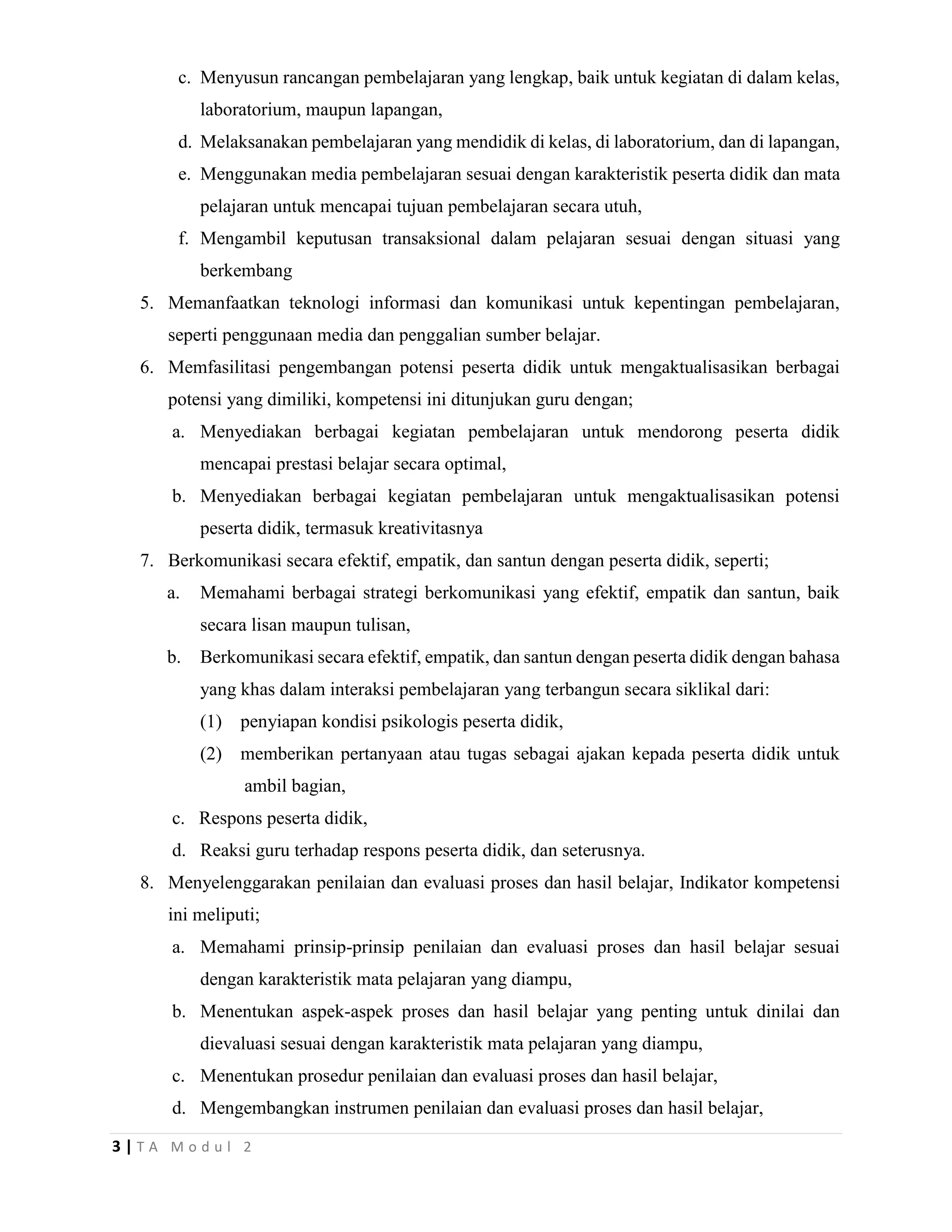 Pengembangan Profesi Guru | PDF