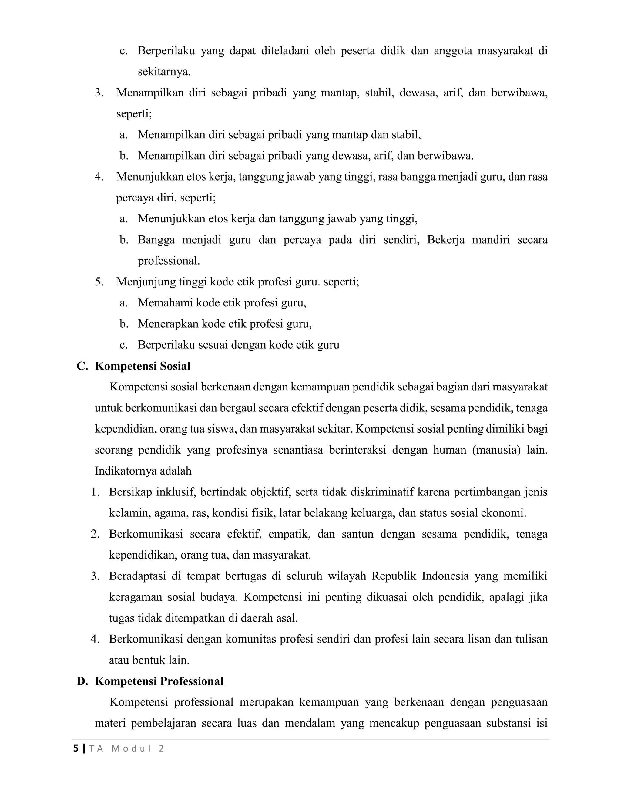 Pengembangan Profesi Guru | PDF