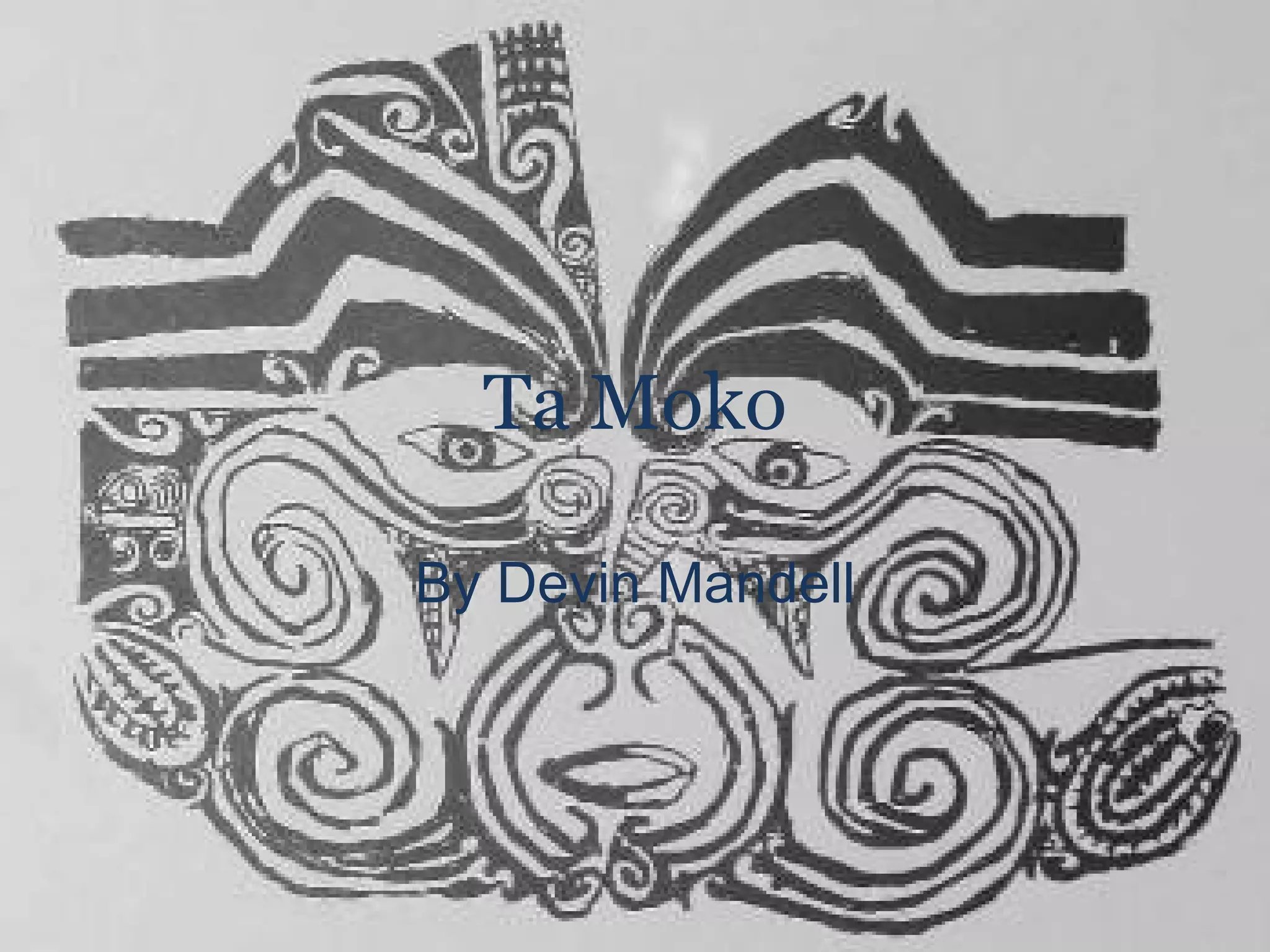 Ta moko maori devin | PPT