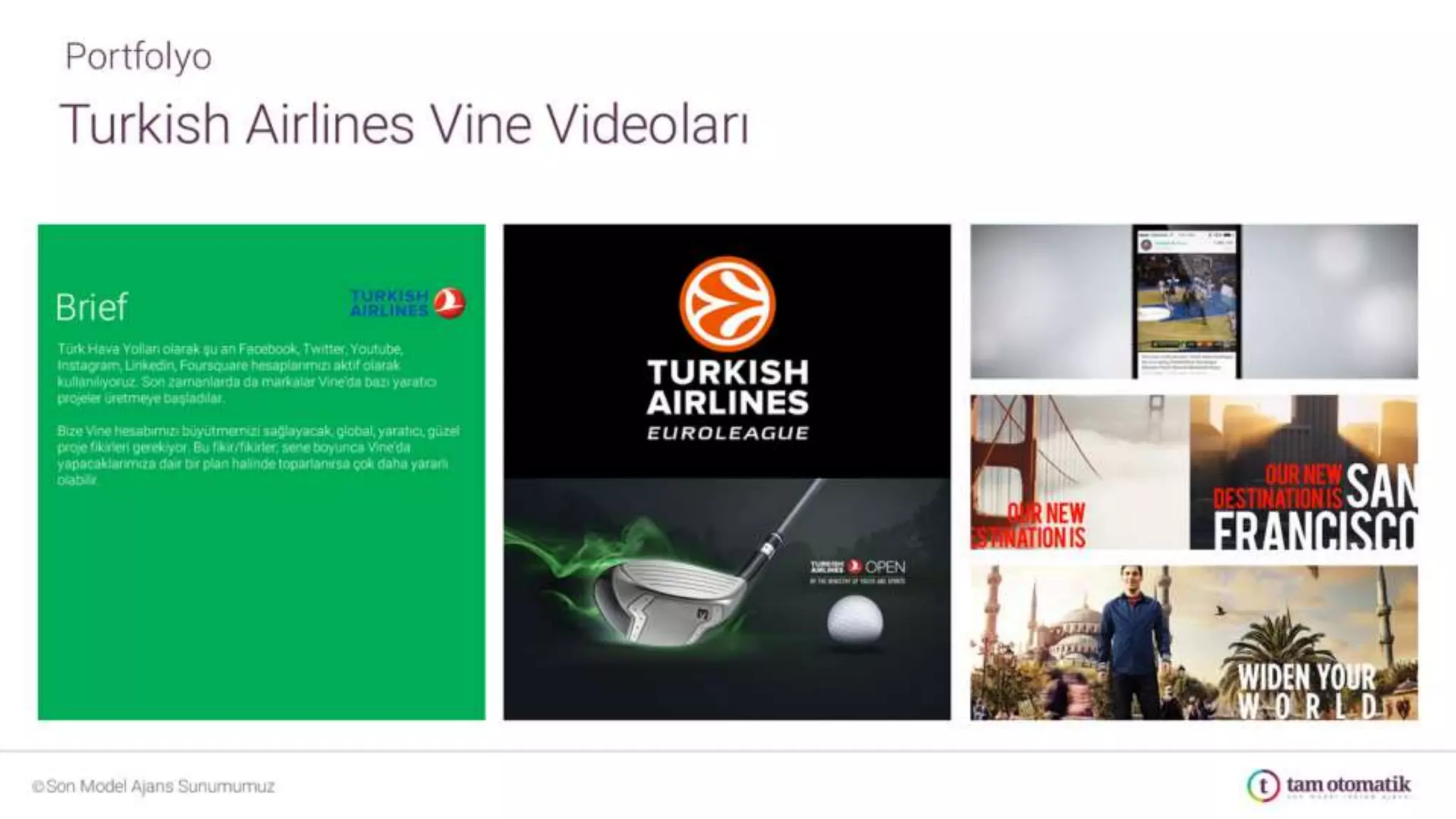 Tam Otomatik Müşteri Sunumu | PPTX