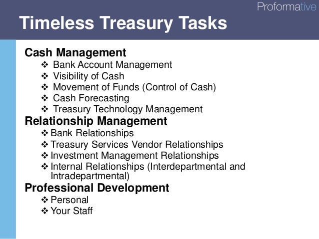 Treasury Management: A 5-Year Strategic Battle Plan for Success