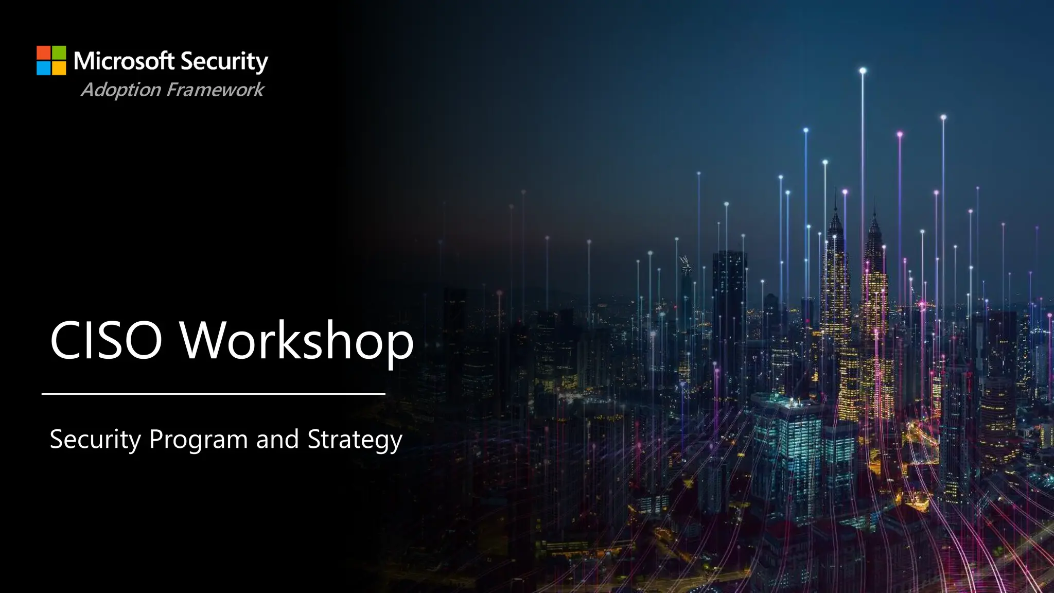 Tampa BSides - Chef's Tour of Microsoft Security Adoption Framework (SAF) | PDF