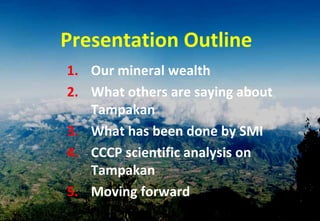 To Mine or Not to Mine The Case of the Tampakan Copper-Gold Project ...