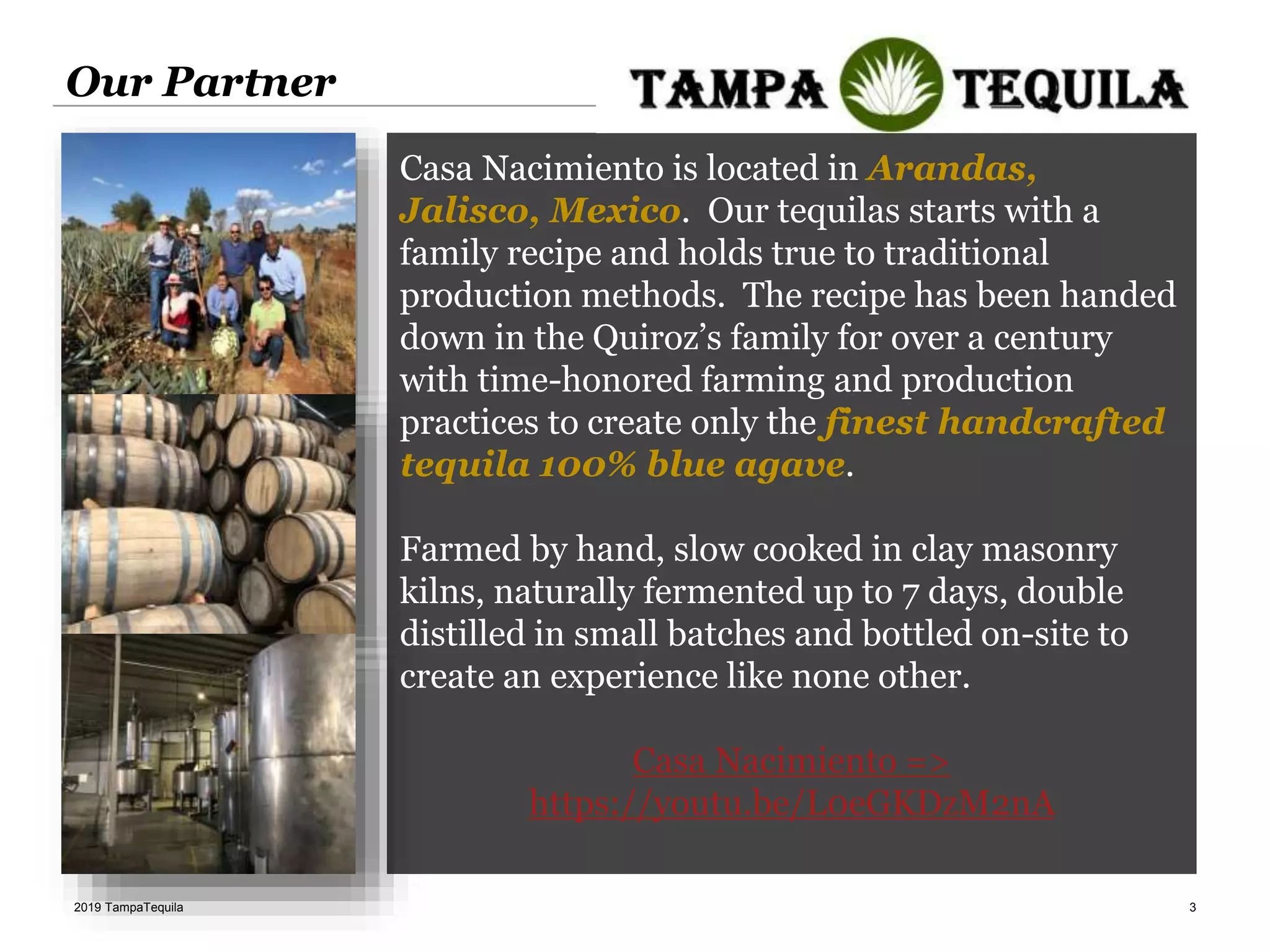 Tampa Tequila Overview | PPTX