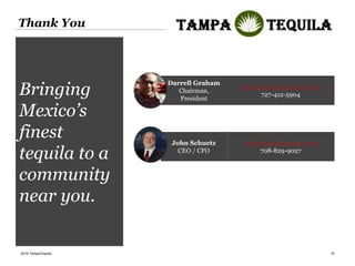 Tampa Tequila Overview | PPTX