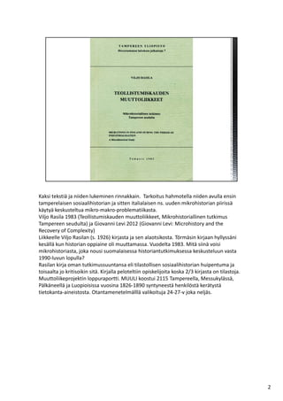 Tamperelaista ja italialaista mikrohistoriaa | PDF