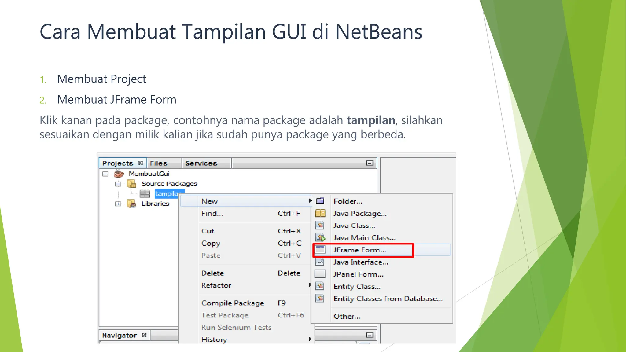 Tampilan GUI di NetBeans.pptx