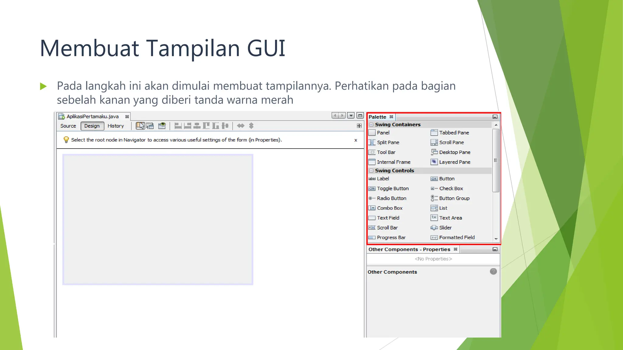 Tampilan GUI di NetBeans.pptx