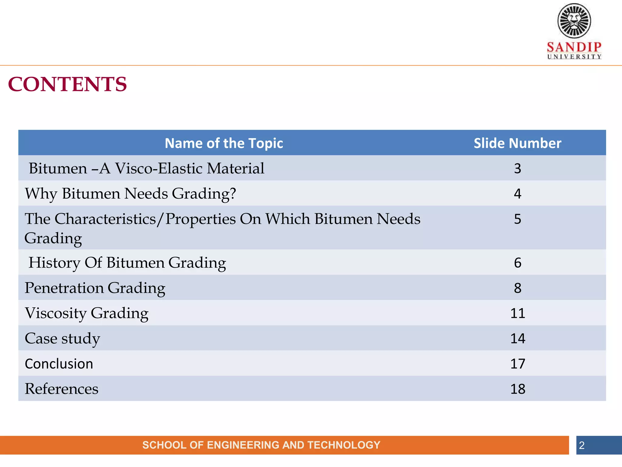 Penetration and viscosity Grading | PPT