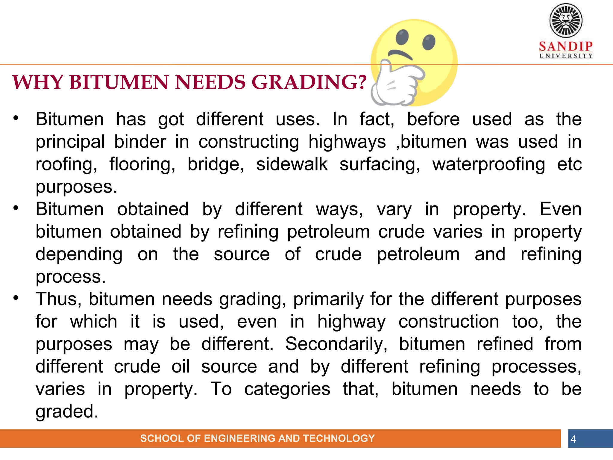 Penetration and viscosity Grading | PPT