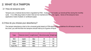 Tampon | PPTX