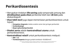 Diagnosa dan Manajemen Tamponade Jantung | PPT