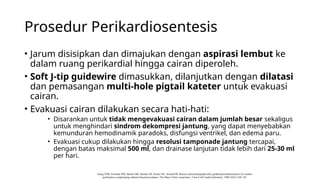 Diagnosa dan Manajemen Tamponade Jantung | PPT