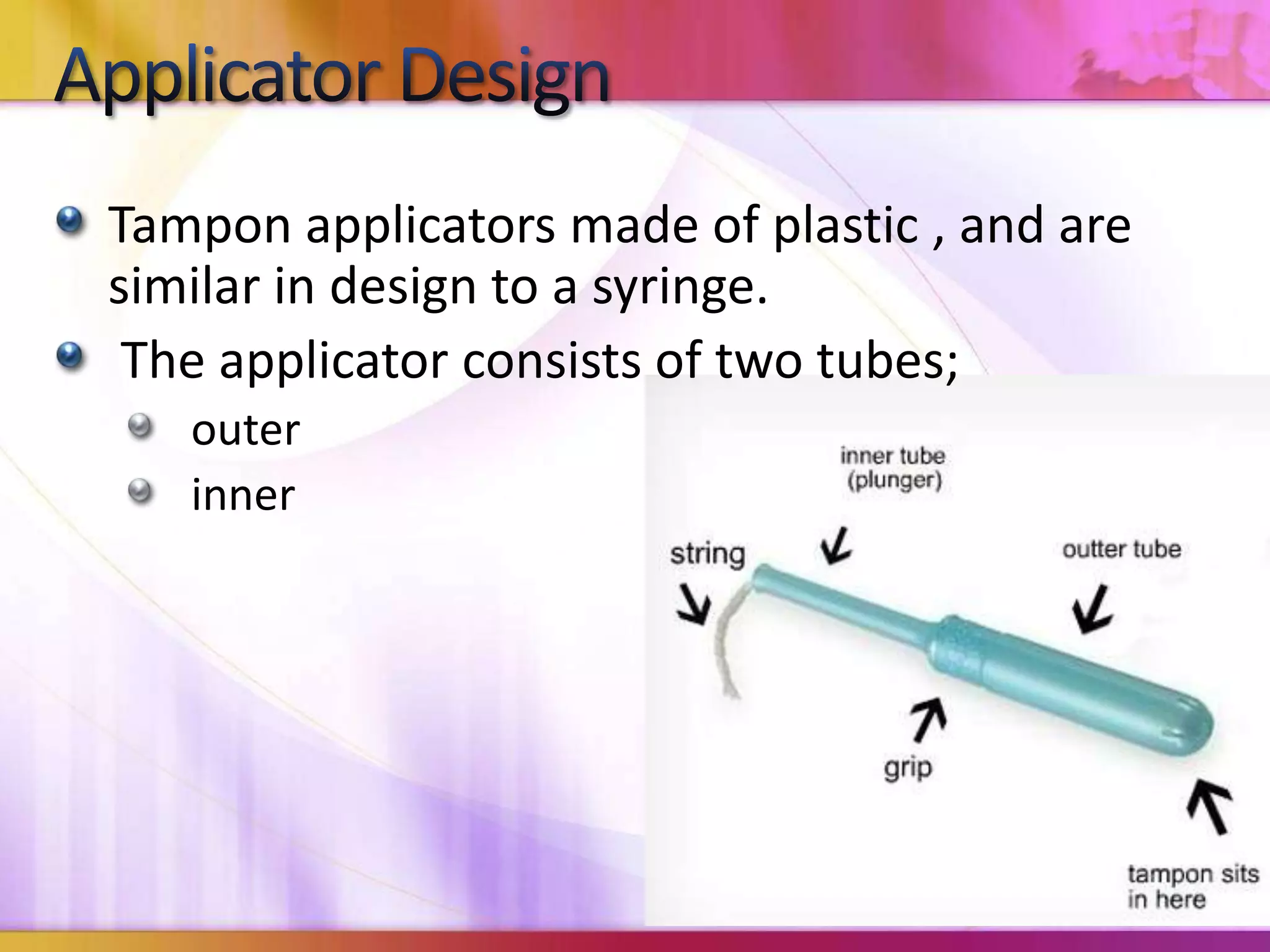 Tampons | PPTX
