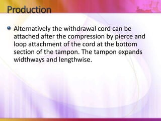Tampons | PPTX