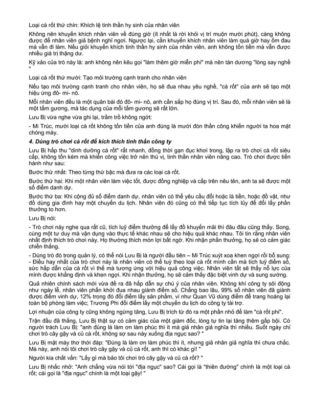 TAM QUỐC CHÍ ÁP DỤNG TRONG QUẢN TRỊ NHÂN SỰ, DÙNG NGƯỜI | PDF