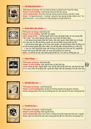 [BoardgameVN] Luật chơi Tam Quốc Sát nội chiến | PDF