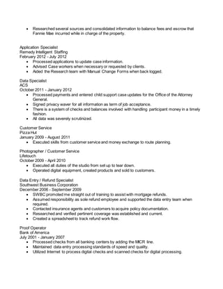 Tamra resume | DOCX