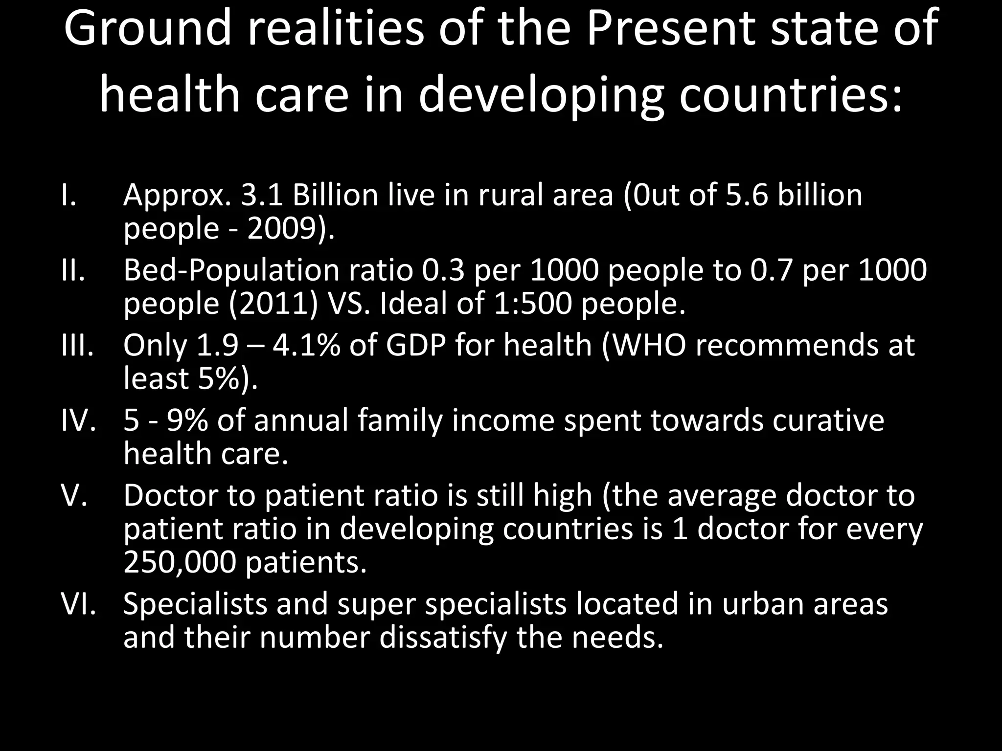 VIRTUAL HOSPITALS OF FUTURE IN DEVELOPING COUNTRIES | PPT
