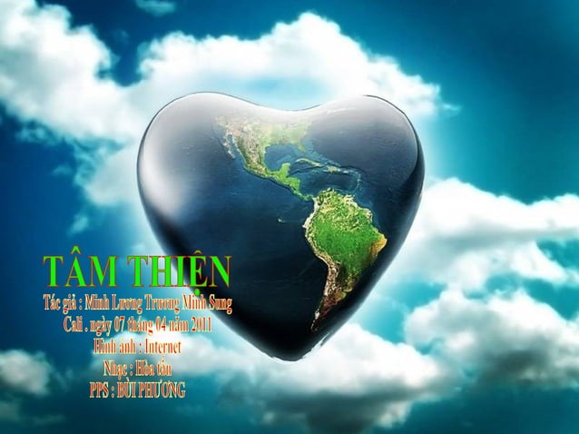 Tam Thien tho Minh Luong TMS- hoa tau -Bui Phuongbp | PPT