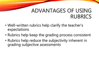 Tamu rubric tips | PPT