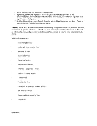 TAN Cancellation/Surrendering Procedure -Khanna & Associates LLP | PDF
